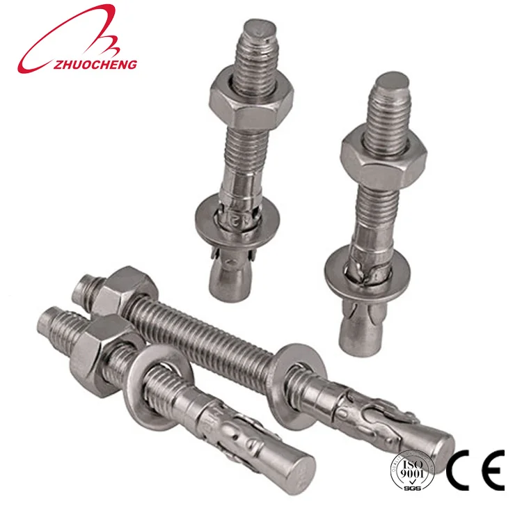 M3-M25 Stainless Steel Wedge Anchor Bolts - Durable & Versatile