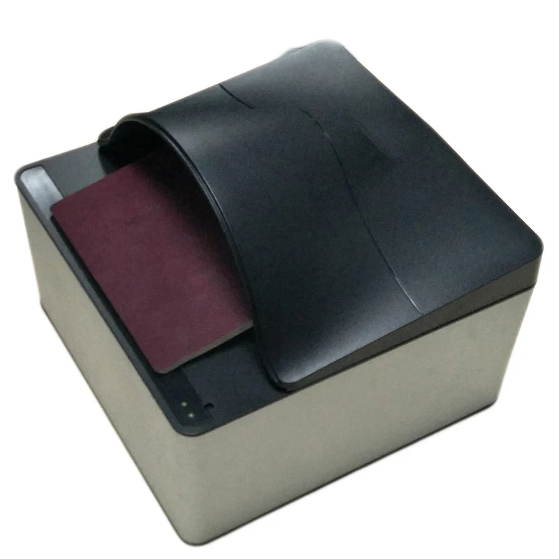 24 Bit Ce & Fcc Certificated Ocr Id Scanner Portable Kiosk Mrz Passport ...