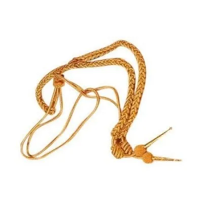 Ceremonial Aiguillette / Gold Wire Ceremonial Ceremonial Uniform ...