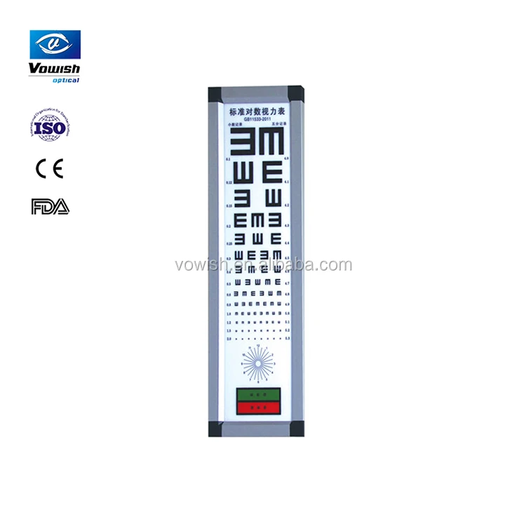 Optical Instrument Vision Acuity Chart VC-006 Eye Sight Test Chart E ...