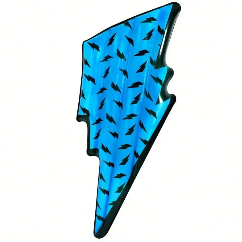Giant Lightning Bolt design inflatable pool float mattress toy| Alibaba.com