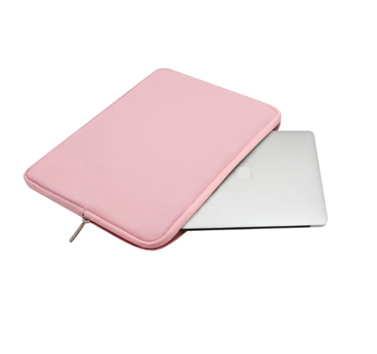 Waterproof Neoprene Pink Laptop Sleeve Bag for Women - Custom OEM