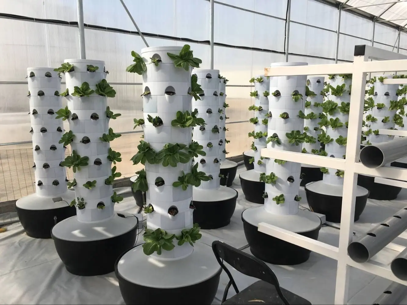 Lyine Vertical Column Tower Garden Hydroponic Equipment/vertical Farm ...