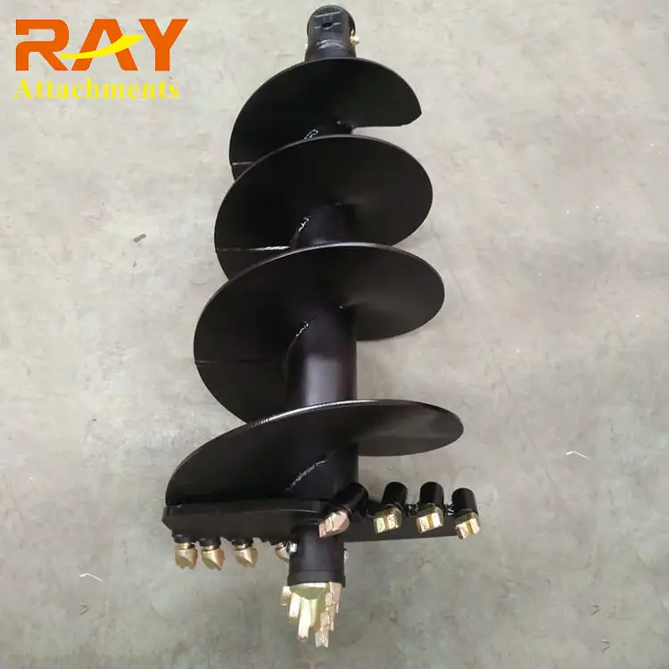 Mini Excavator Digging Machinery Hydraulic Excavator Auger Drilling ...