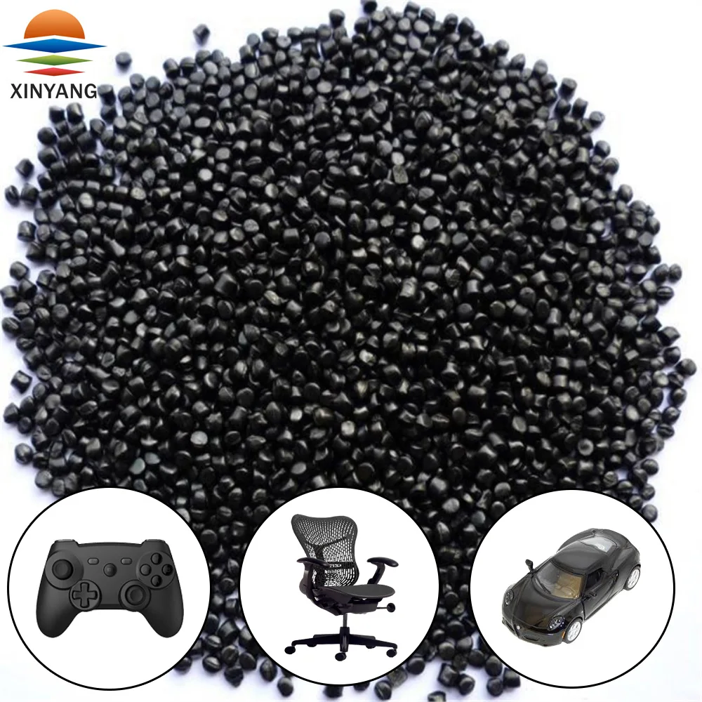 High Brightness Injection Molding Grade Masterbatch Black Raw Material ...