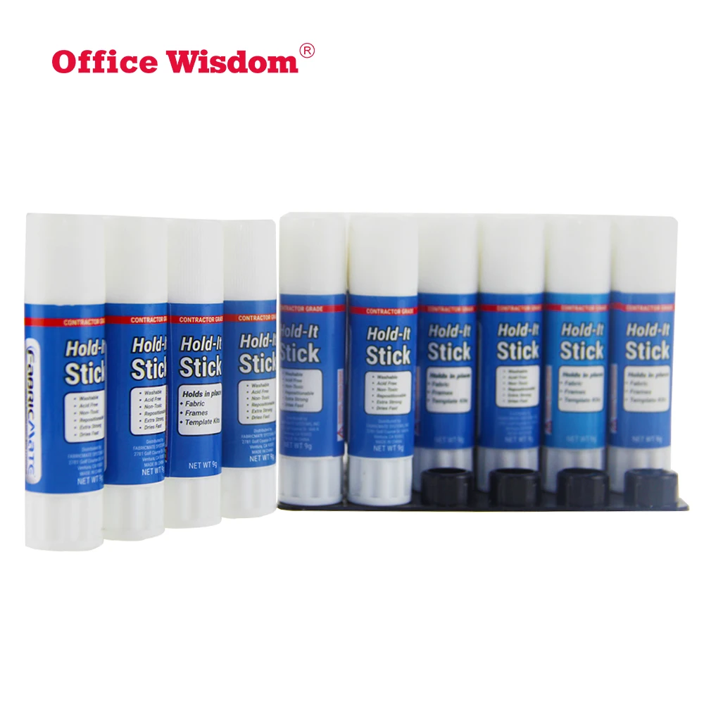 Office Wisdom PVA/PVP Glue Sticks - Eco-Friendly & Durable