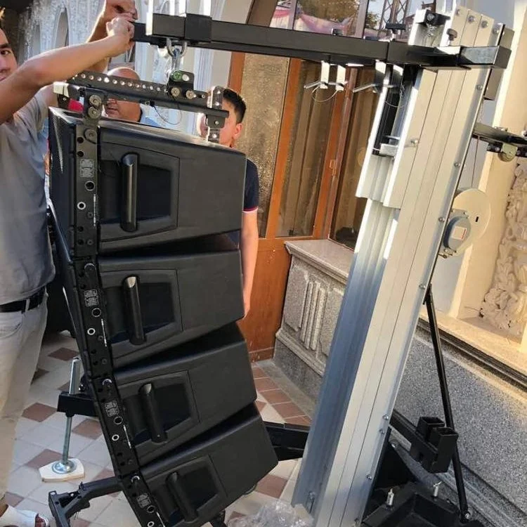 6.5m Speaker Lift Truss System Speaker Tower Lifting Stand For Hang ...