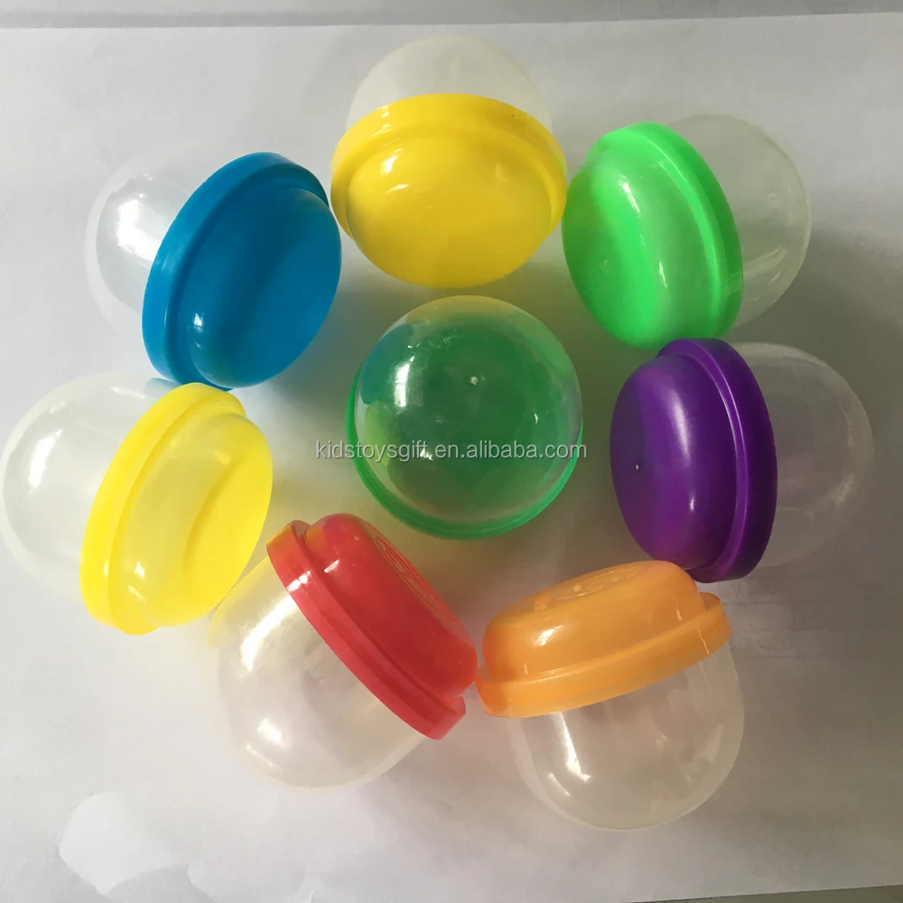 100 Pcs Vending Machine Capsules 2 Inch Clear Acorn Capsules Prizes ...