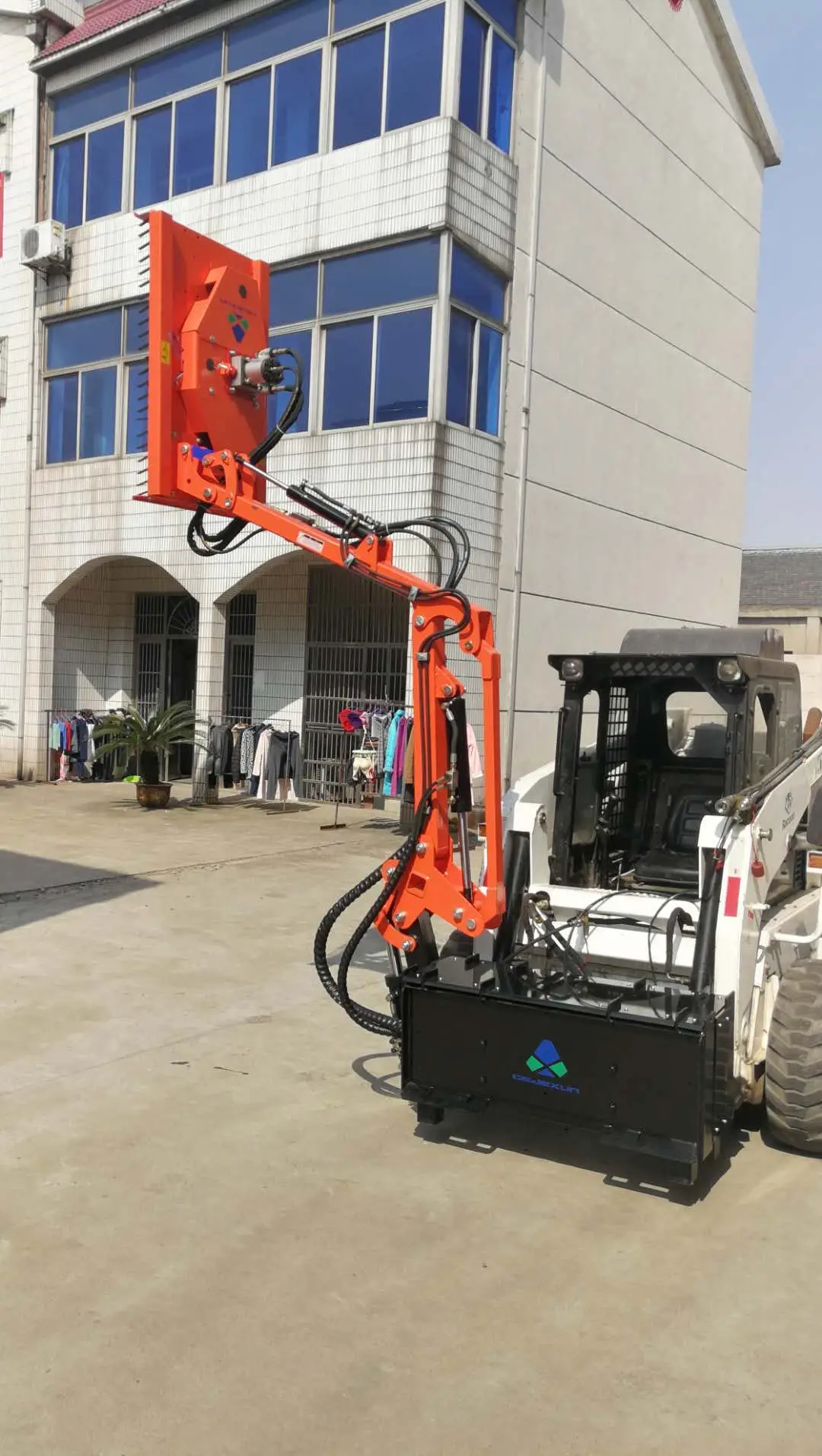 SKID STEER BOOM ARM MOWER ATTACHMENT for Compact Track Loader| Alibaba.com