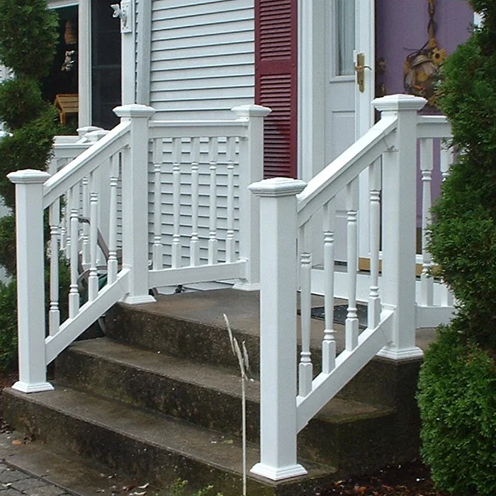 Outdoor PVC Balcony Railing,Vinyl Staircase Railing| Alibaba.com