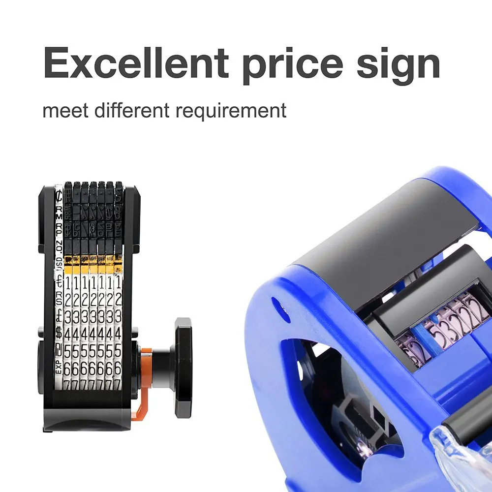 Price Label Guns Wholesales Mx5500 Eos 8 Digits Automatic Labeler Abs ...