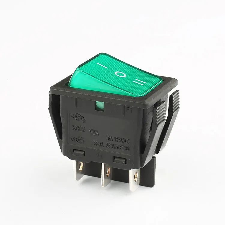 6 Pin Led T120/55 On-off On-on Rocker Switch On Off On - Buy T85 Rocker ...