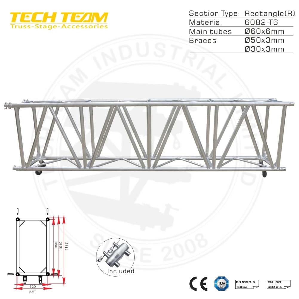 Heavy Duty Truss Lifting Tower - Winch Stands Accessories