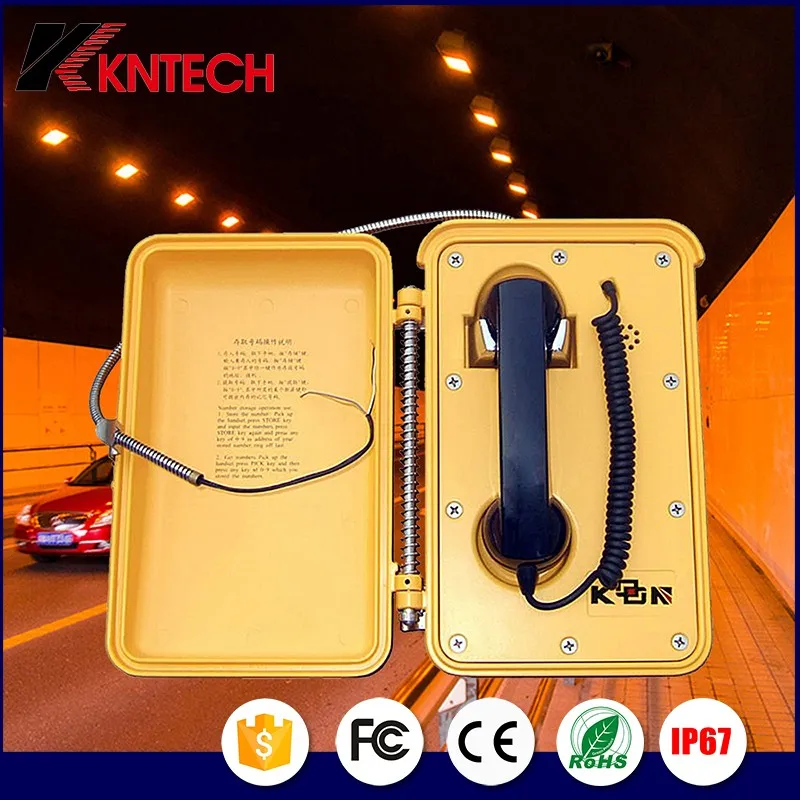 Industrial Waterproof Emergency Telephone Heavy-Duty IP66 Corded ...