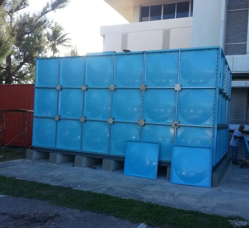 5x4x3m Water Storage Reservoir - Fiberglass GRP Panel Tank