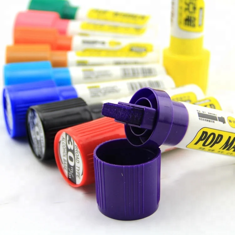 30mm Wide Posterman Biggest Tip Marker - Permanent & Erasable