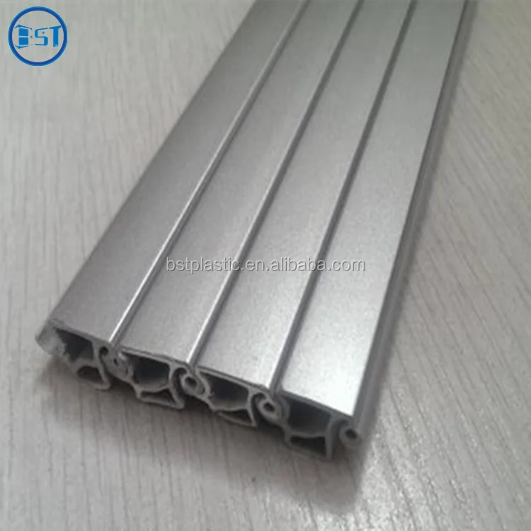Extrusion 15mm slats silver pvc rolling shutter /lacquered rolling ...