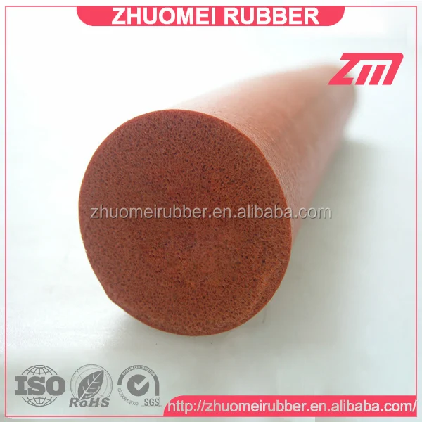 Extruded Soft Silicone Rubber Round Rod - Buy Silicone Rubber Rod ...