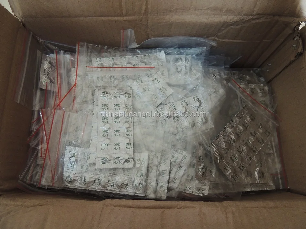 Dpd And Phenol Red Refill Tablets Test Tablets Pool Test Tablets - Buy ...