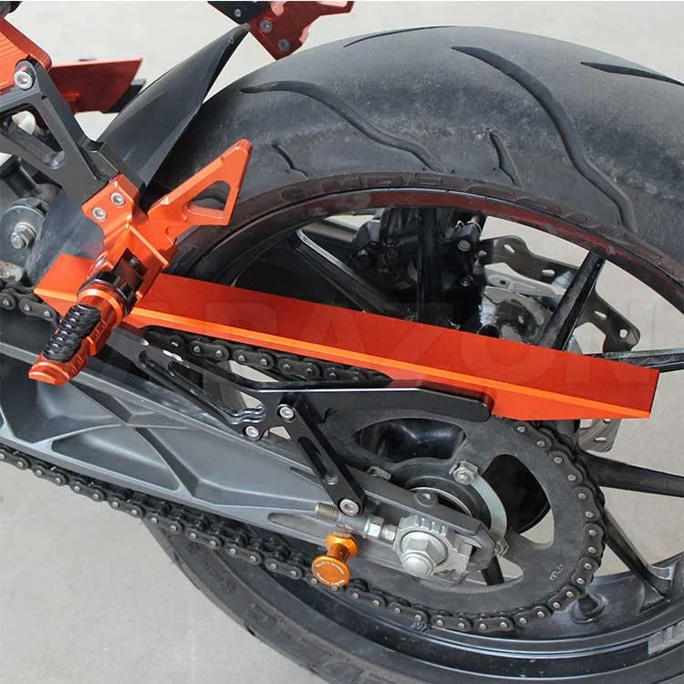 Cnc Aluminum Road Bike Chain Guard Cover For Ktm Duke 200 Parts - Buy ...