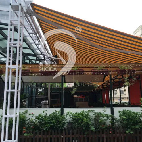 Luxury Large Span Rain Gutter Front Bar Strong Patio Awning - Buy ...