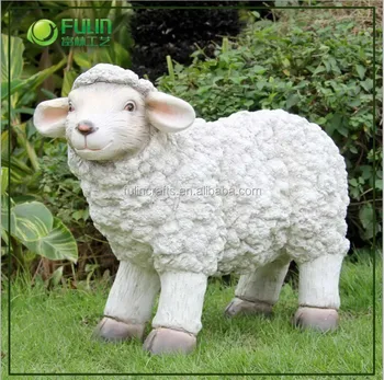 Resin Animal Life Size Sheep Statue For Garden - Buy Resin Animal Life ...
