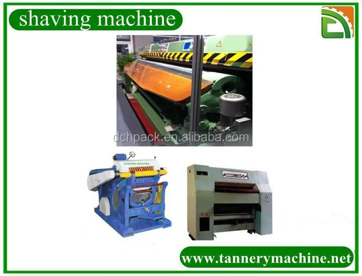 Tannery Shaving Machine for Blue Wet Leather Sheep Goat Deer