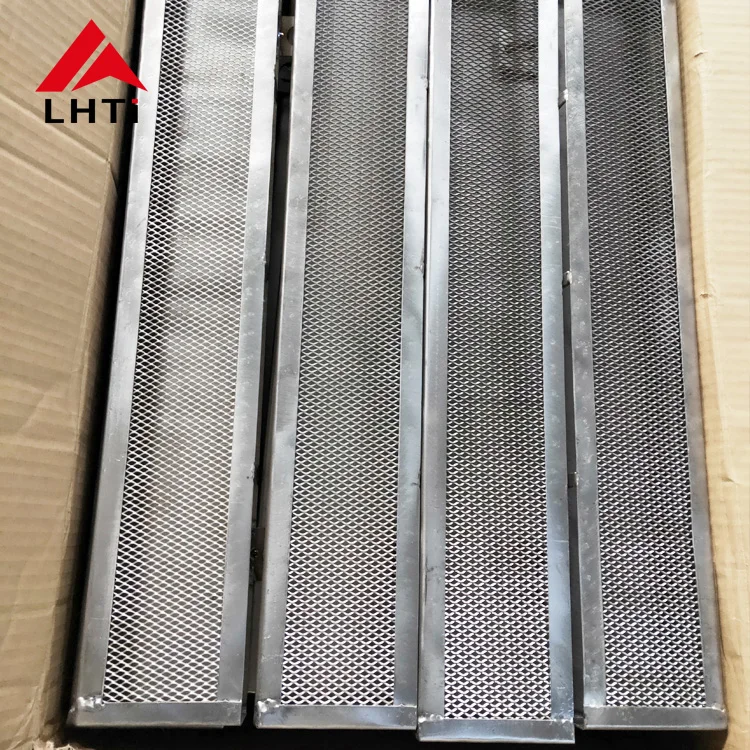 Titanium Plating Anode Basket With Pp Anode Cathode Bags For ...