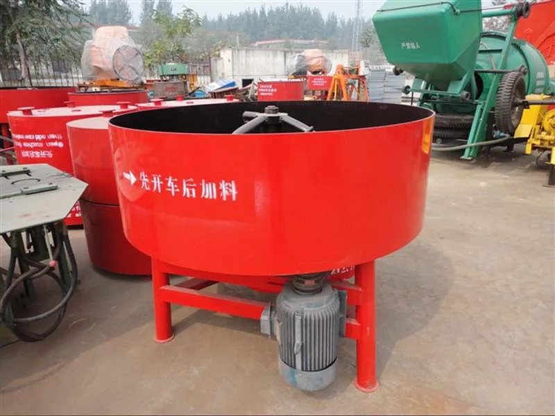 Small Cement Mixer Jq350 Concrete Pan Mixer Concrete Mixer Machines ...