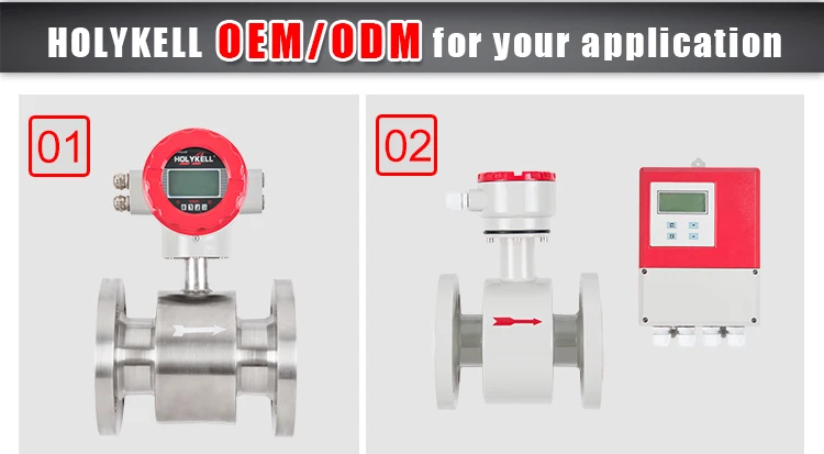 Holykell 3 Inch Industrial Water Flow Meters - Accurate & Durable