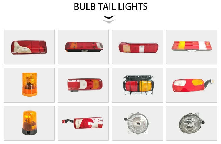 1350340 1350339 Back Rear Lamp for Scania 3 Series Truck Parts European ...