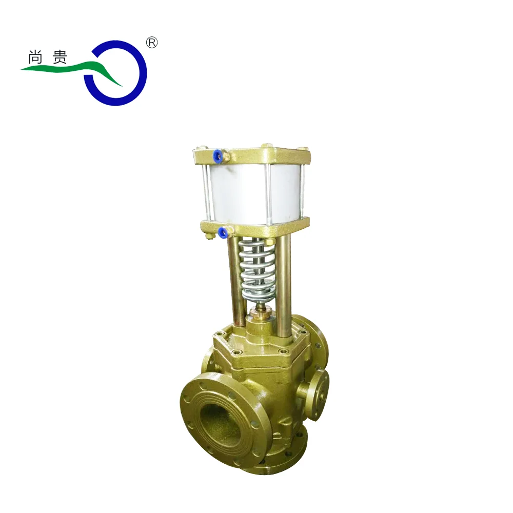 Three-way Pneumatic Valve With Insulation For Bitumen Or Asphalt Pump ...