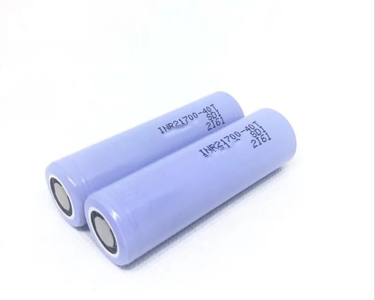 4000mAh 21700 INR-21700-40T LiCoO2 3.6V 1000-Cycle Battery for Power ...
