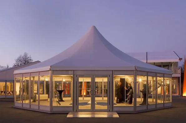 Marquee Clear Big Top - 20m Span Decagon Tent for Events