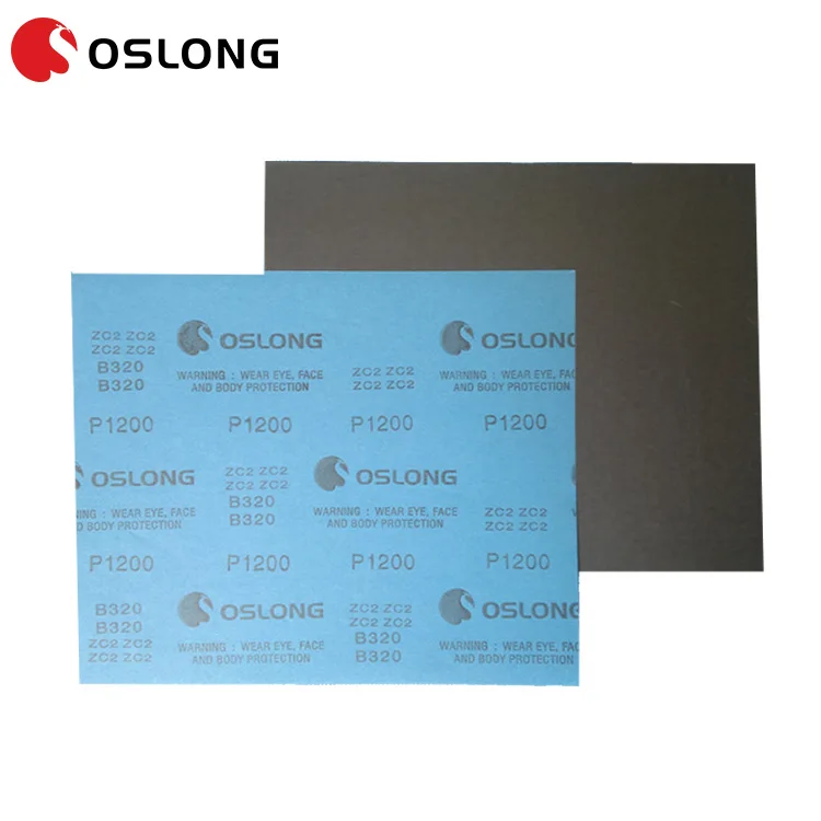 Silicon Carbide Waterproof Sanding Sheet Latex Paper For Primer ...
