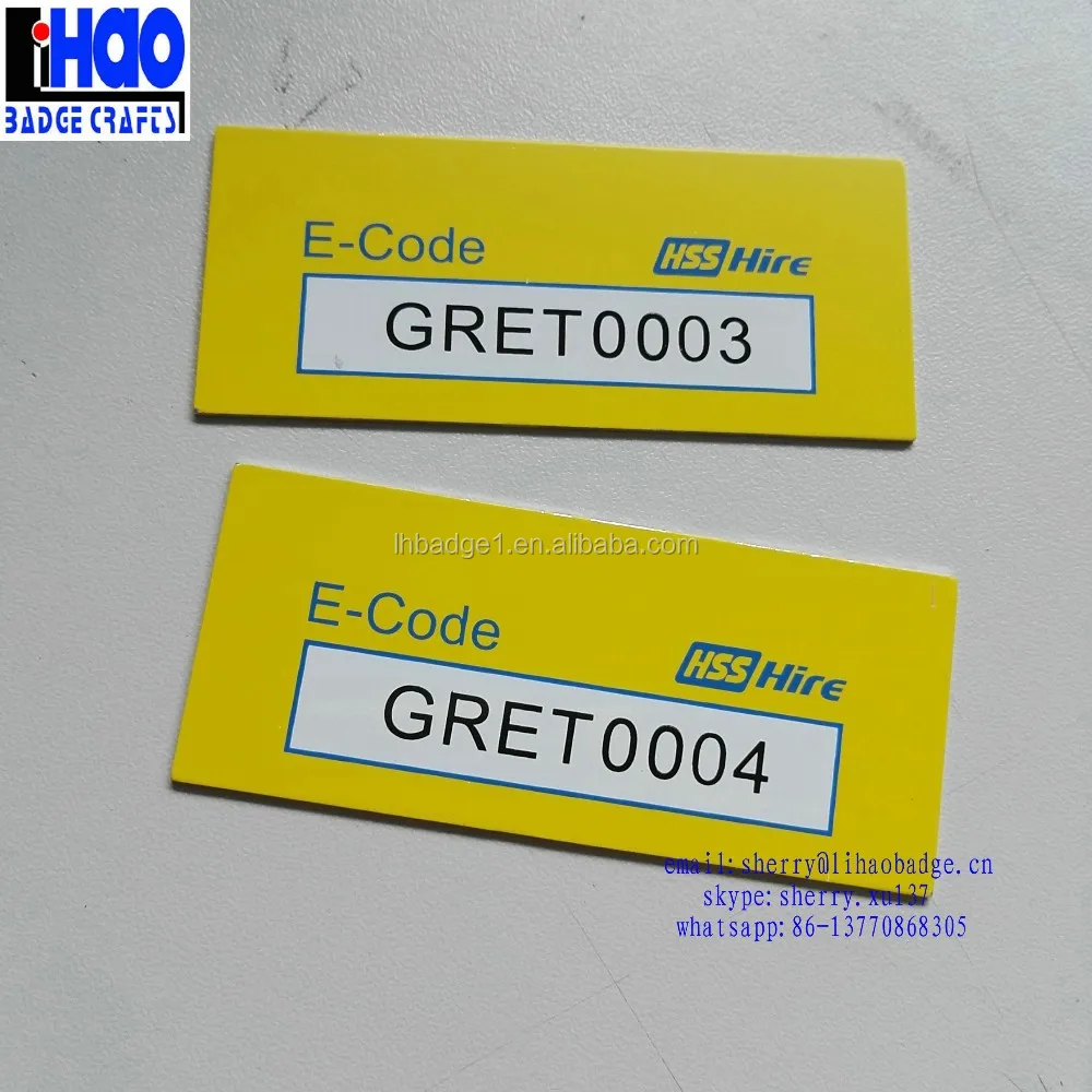 Self Adhesive Foam Tape Backside Metal Sticker Embossed Logo Brushed ...