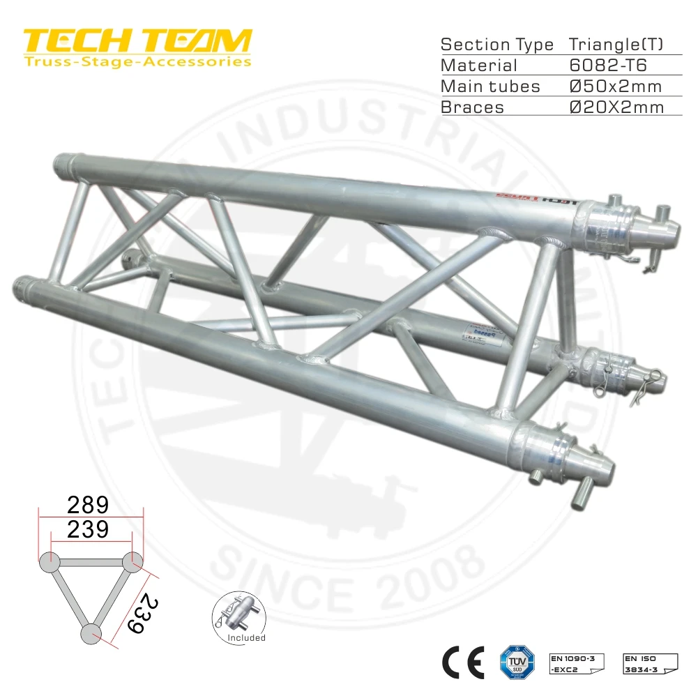 Aluminium Tri Truss Lighting Triangle Truss for Sale