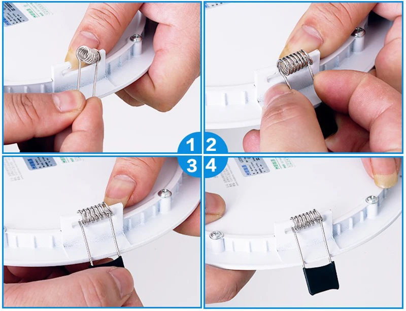 Modern Round Recessed Led Panel Light 6w Slim Recessed Led Panel Light ...