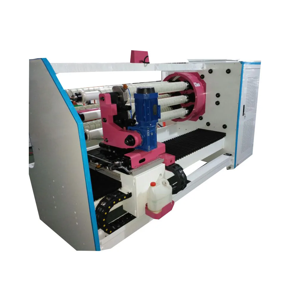 6 Shafts Bopp Pvc Masking Paper Tape Cutting Machine Paper Gummed Tape ...