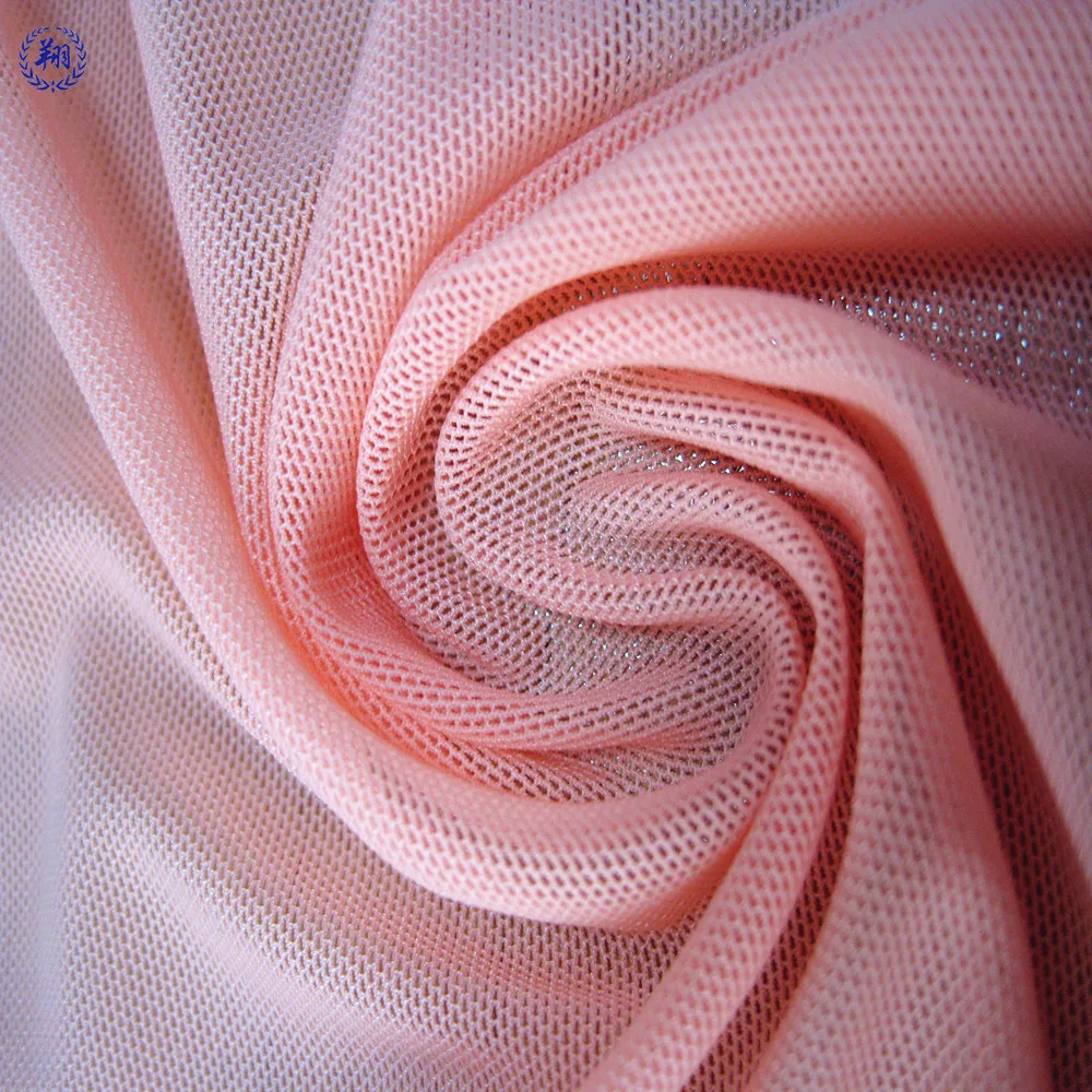 N045PB2 95% Nylon 5% Spandex Stretch Power Net Mesh for Women's Lingerie