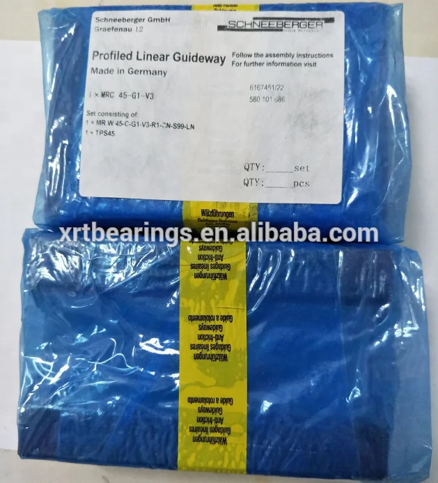 Schneeberger Linear Guide Rail Block MRW35D - Smooth Motion