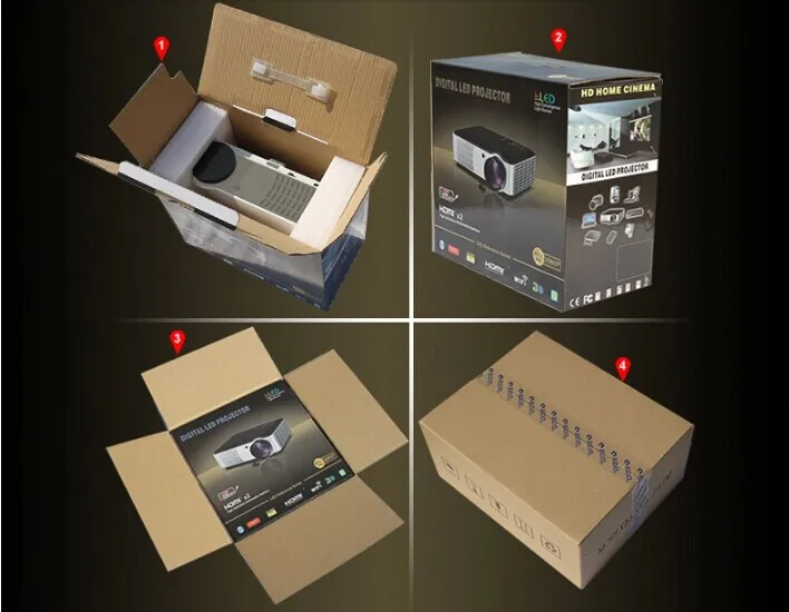 3000 Lumen Eug X89 Power Supply Mobile Power 1080 P Support Mobile Phone Projector - Buy Mobile ...