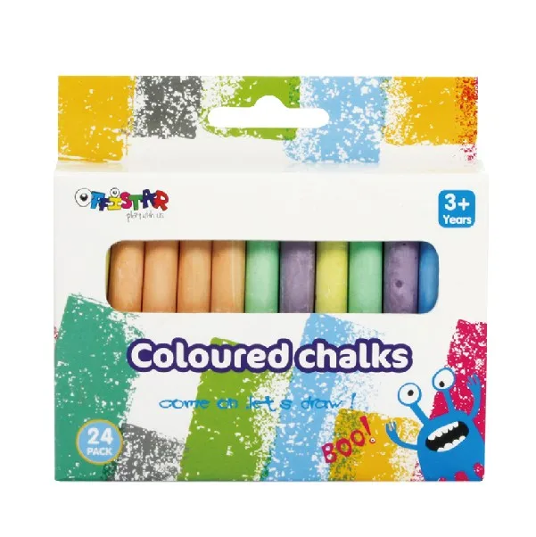 Factory Price 5pk School Office Teacher Blackboard Dustless White Chalk ...