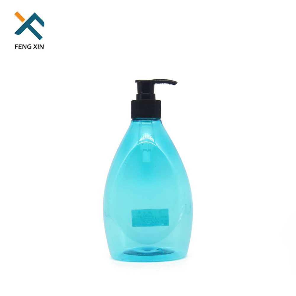 16oz Retail Sample Bottles Liquid Hand Soap Bottle Square Custom Bottle ...