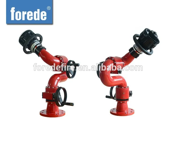 Forede 10 Units Hand Wheel Fire Fighting Vehicle Monitor 80l/s For Fire ...