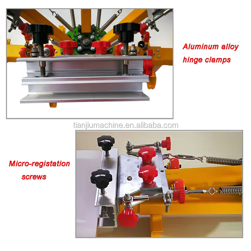 AT Home Multi Color Desktop Manual 4 Color 1 Station T-shirts Silk ...