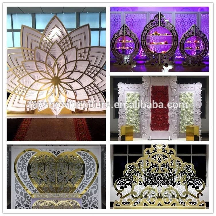 Customized Newest Acrylic Wedding Backdrop Stand For Wedding Event ...