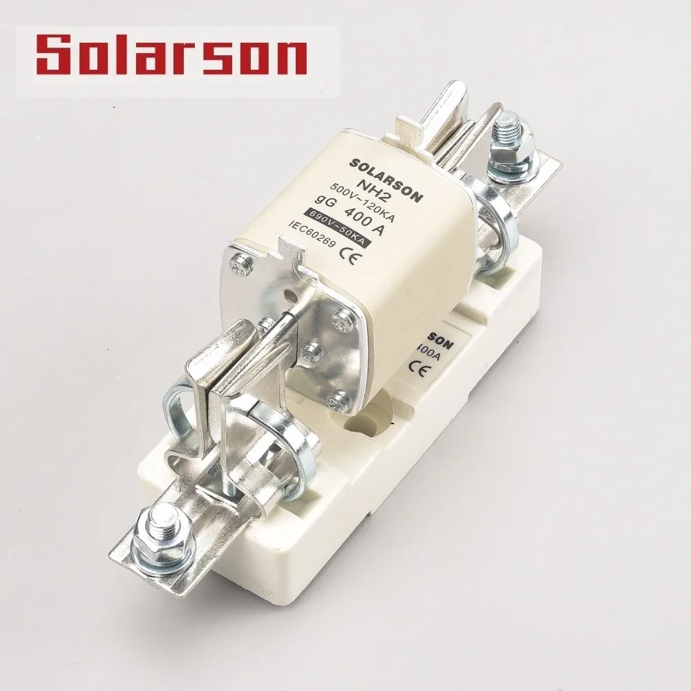 HRC NH fusible de hoja enlace y base fusible NH000... NH00... NH0 ...