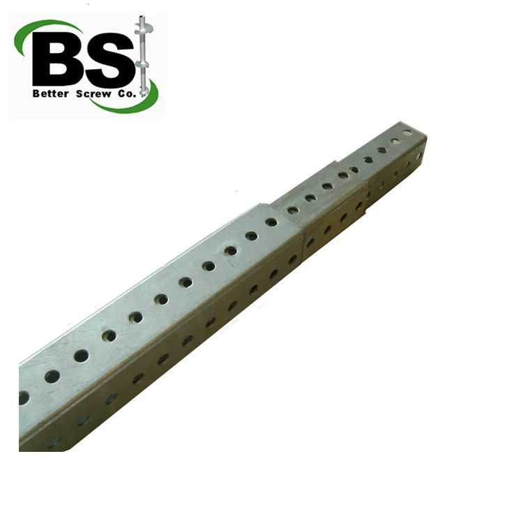 Galvanized Traffic Perforated Steel Square Sign Posts For Display - Buy ...