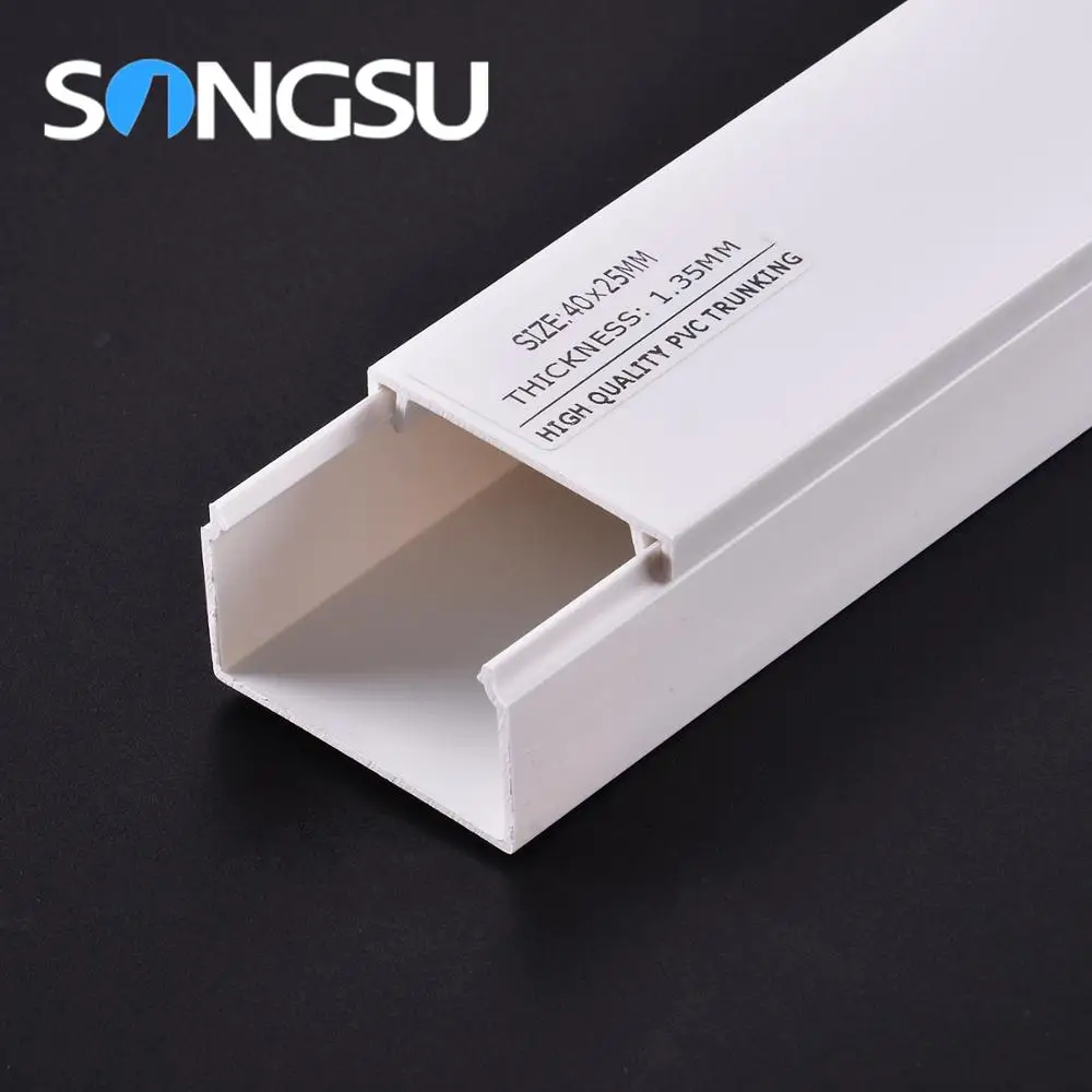 Low price Custom-made plastic electrical cable channels panel pvc ss ...